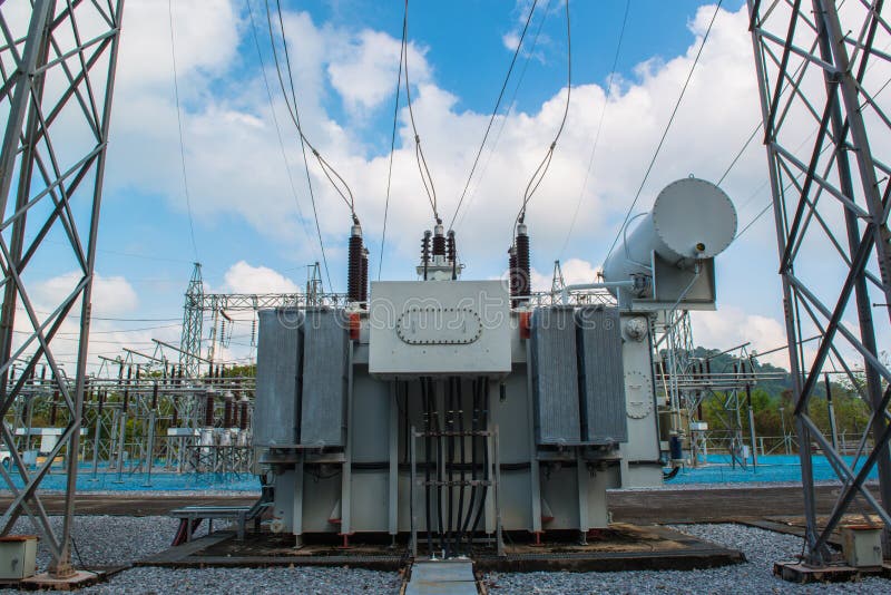 Transformer station stock photo. Image of electricity - 39107360