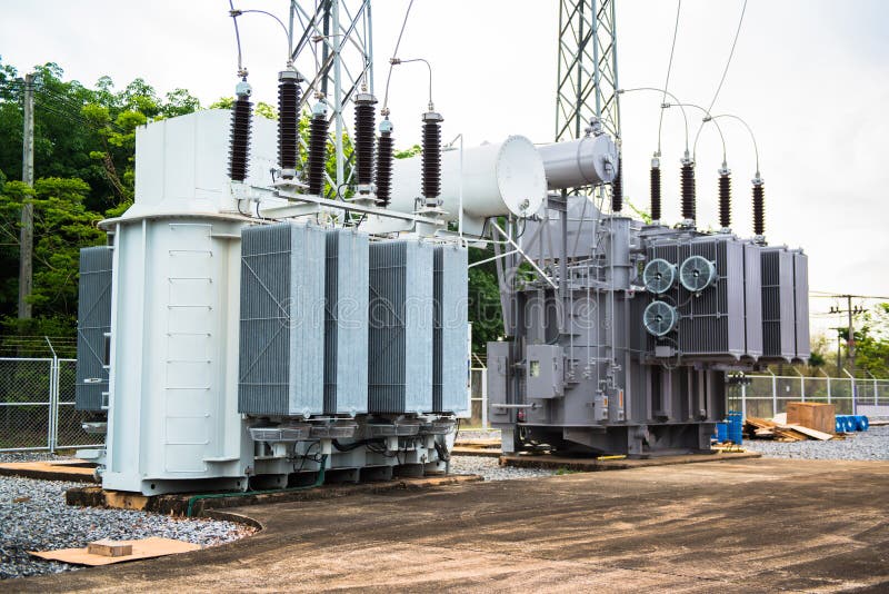 Transformer station stock photo. Image of energy, efficiency - 51374394
