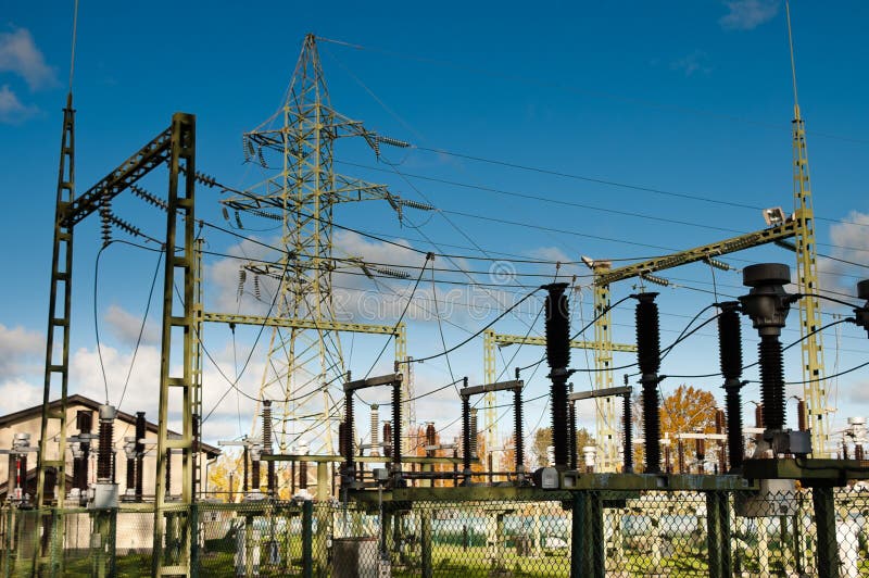 Transformer Substation, in the Photo Substation Elements in the ...