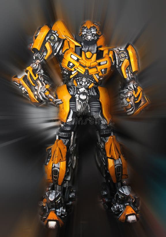 Bumblebee Transformer Stock Illustrations – 56 Bumblebee Transformer ...