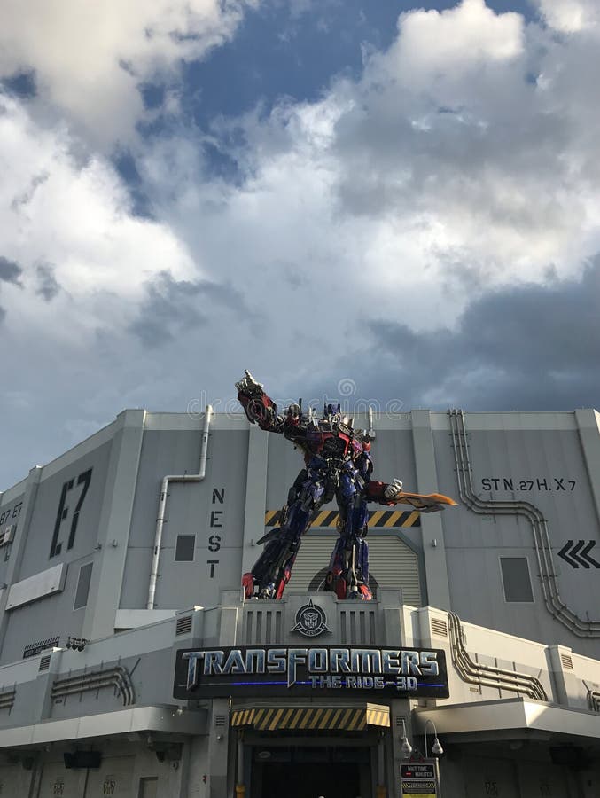 Transformers Ride editorial photo. Image of orlando, universal - 50228716