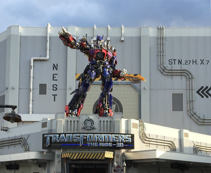 Transformers The Ride Track
