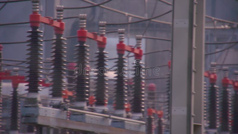 Transformers, Substation and Power Grid Stock Footage - Video of ...