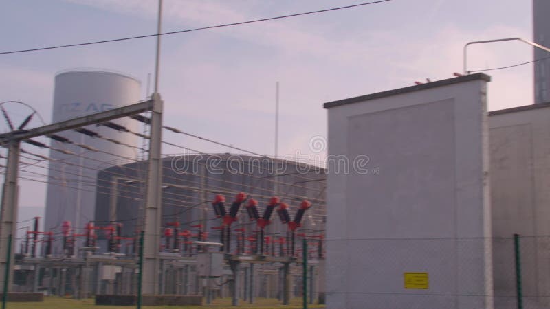 Transformers, Substation and Power Grid Stock Footage - Video of ...