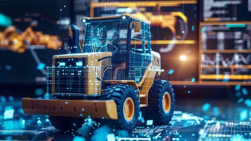 Transforming the Digital Process of Mining into a Tangible Form Stock ...