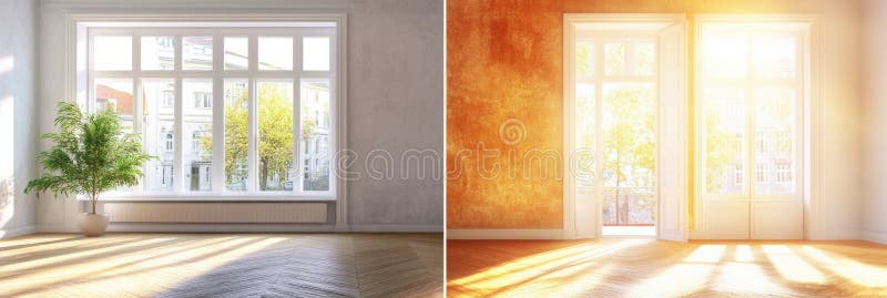 Transforming a Dim, Traditional Room into a Bright, Modern Living Space ...