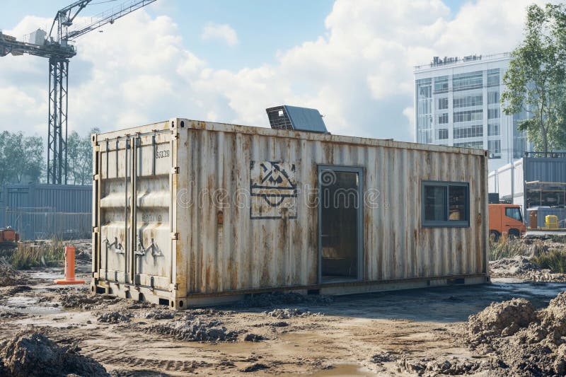 Transforming Old Shipping Containers into Temporary Workspaces at ...
