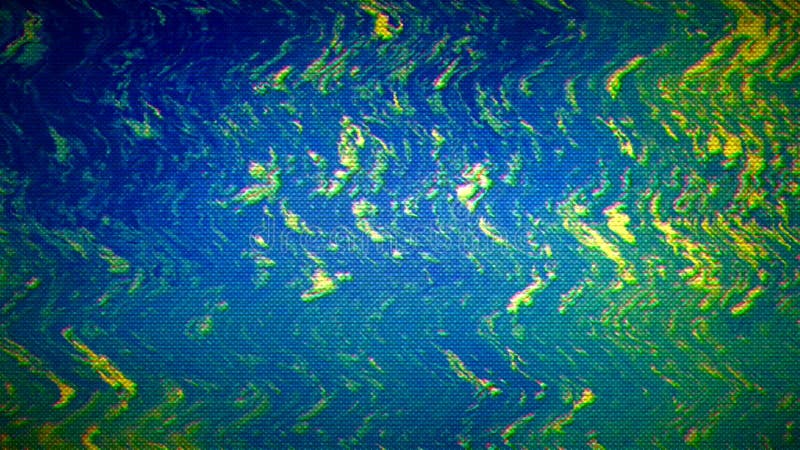 Transforming Screen Noise Vhs Computer Error Imitation, Neon Sci-fi ...