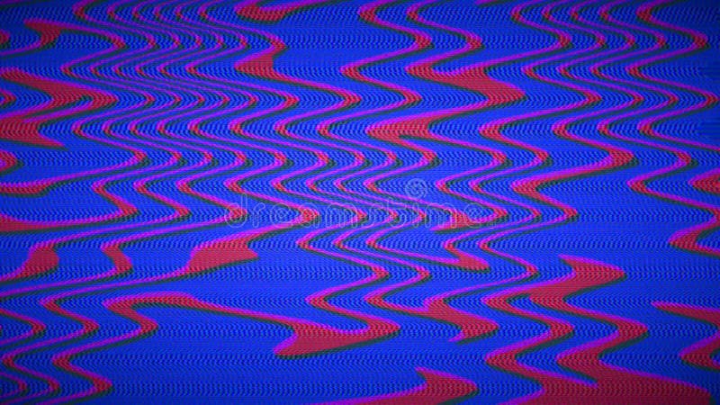 Transforming Screen Noise Vhs Computer Error Imitation, Neon Sci-fi ...