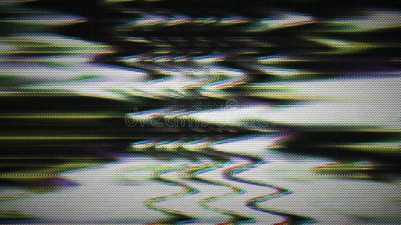 Transforming Screen Noise Vhs Computer Error Imitation, Neon Sci-fi ...