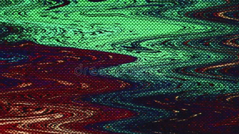 Transforming Screen Noise Vhs Computer Error Imitation, Neon Sci-fi ...