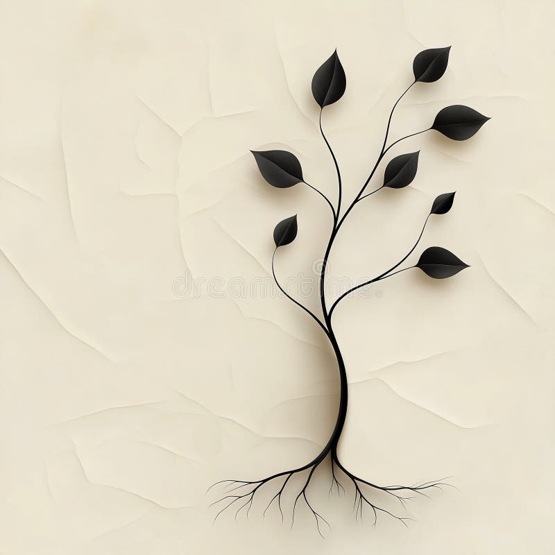 Transforming Shadows: a Visual Journey of Growth and Reflection Stock ...