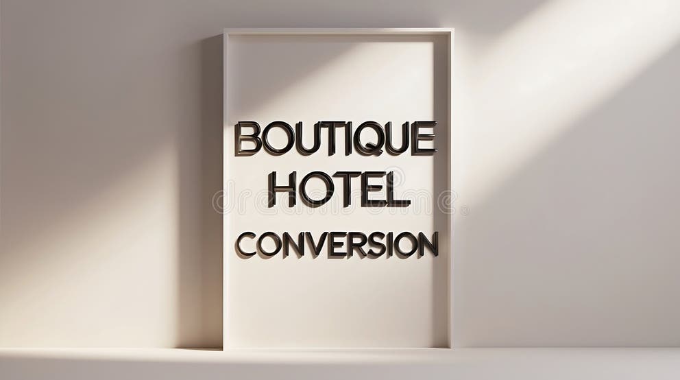 Transforming a Structure into a Boutique Hotel with Bold Typography ...