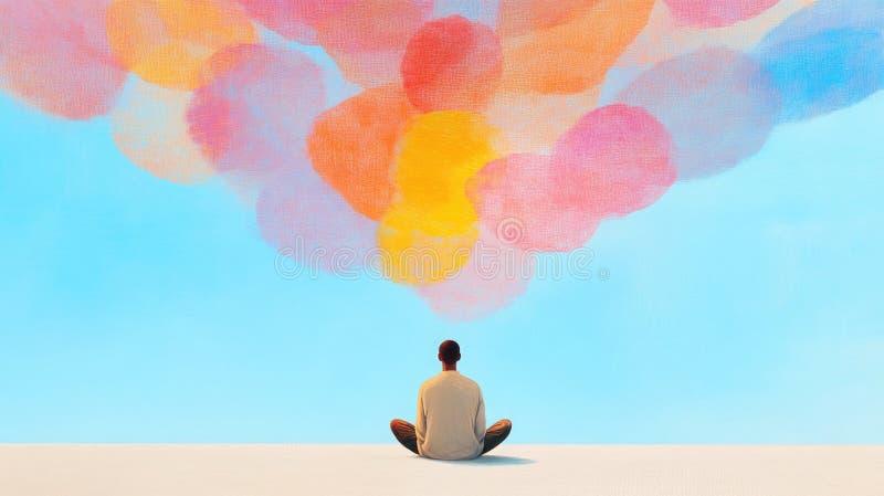 Transforming Thoughts Grounding Technique Visualization Stock Image ...