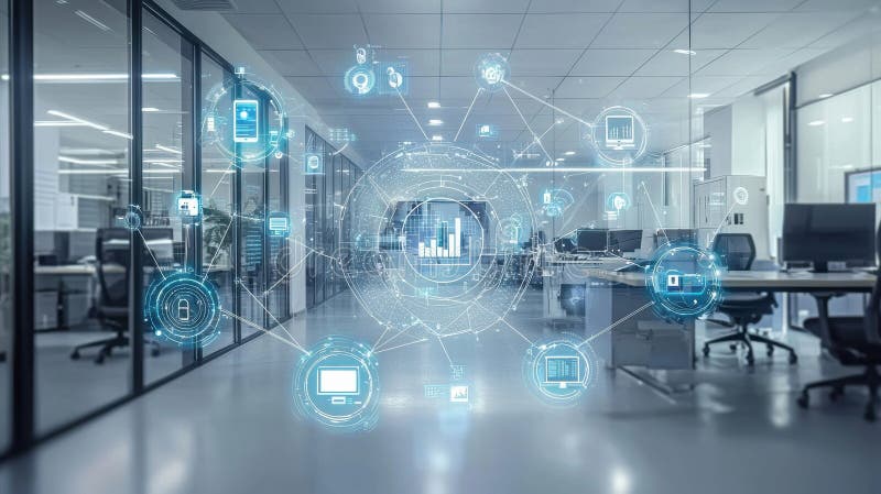 Transforming Workspaces into Smart Offices with Large Glass Walls and ...