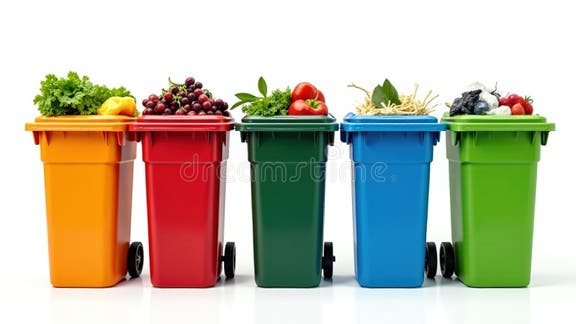 ColorCoded Recycling Bins a Comprehensive Waste Sorting Solution for ...