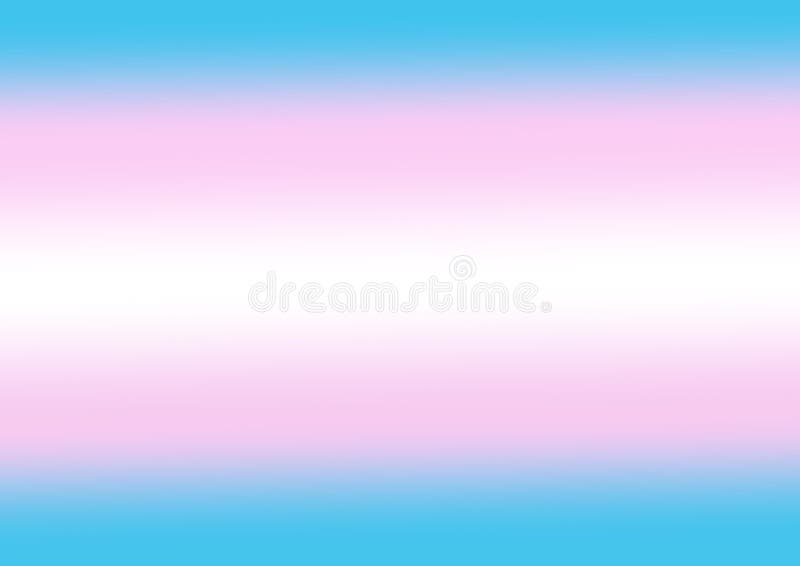 Transgender Flag. Background with a Color Pattern in Horizontal ...