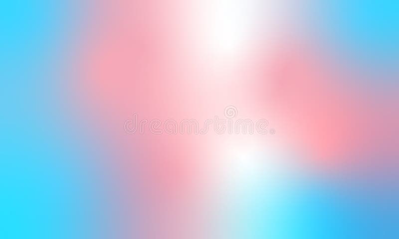 The Transgender Pride Flag Blurred Gradient Background - Light Blue ...