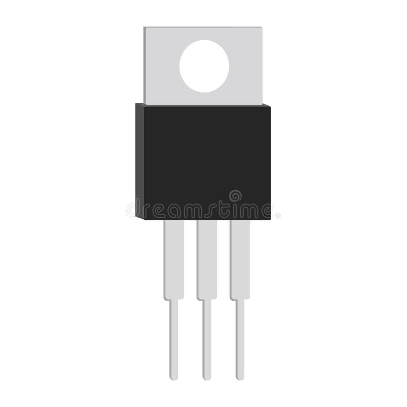 Set of Transistor Cartoon Icon. Vector Illustration Stock Vector ...