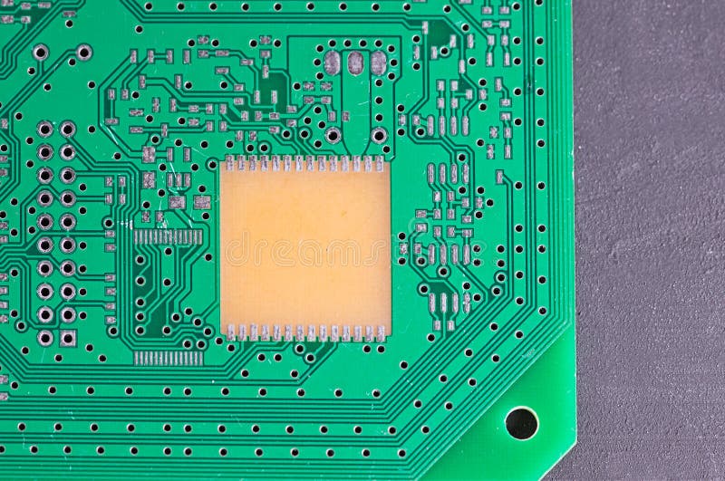 Transistor Close-up on a Stone Worktop Stock Image - Image of chip ...