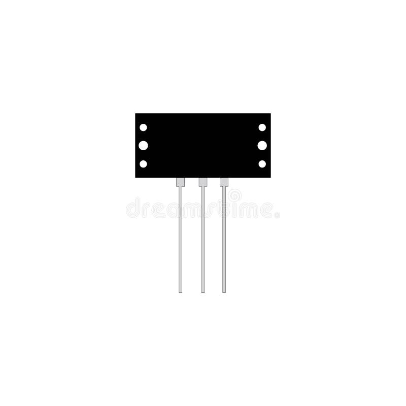 Transistor Design Illustration Icon Stock Vector - Illustration of ...