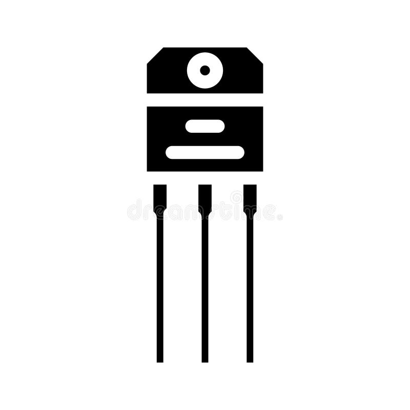 Transistor. Electronic Symbol. Illustration of Basic Circuit Symbols ...