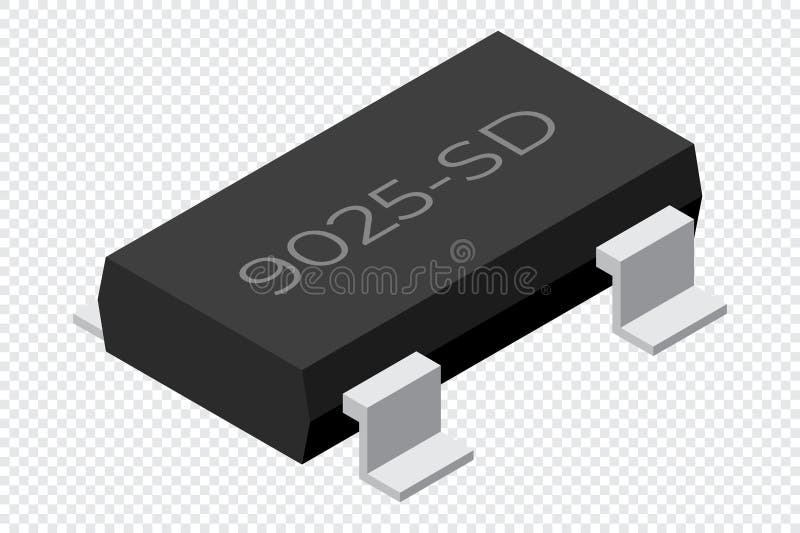 Transistor. Electronic Symbol. Illustration of Basic Circuit Symbols ...