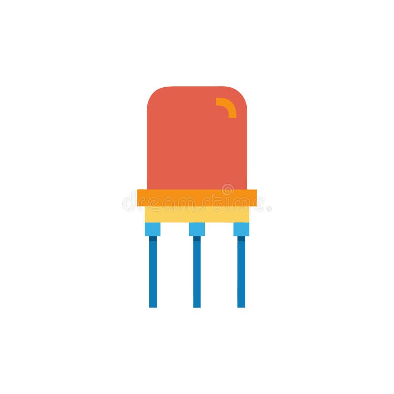 Transistor Icon for Electronics Stock Photo - Illustration of analysis ...