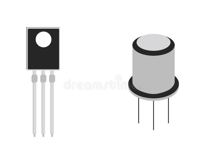 Transistor Isometric Icon. Vector Illustration Stock Vector ...