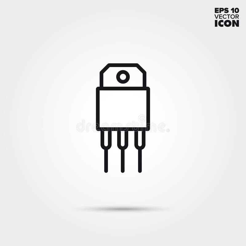 Transistor Icon Stock Illustrations – 2,908 Transistor Icon Stock ...