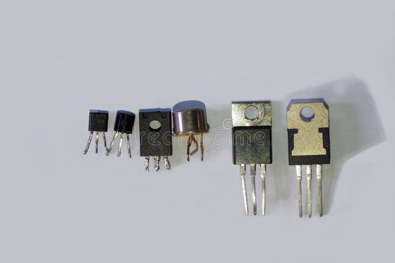 Transistor types stock photo. Image of power, triac - 286173622