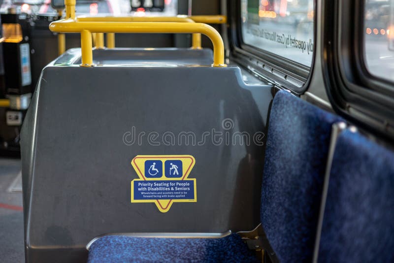 Priority Seating Bus Stock Photos - Free & Royalty-Free Stock Photos ...
