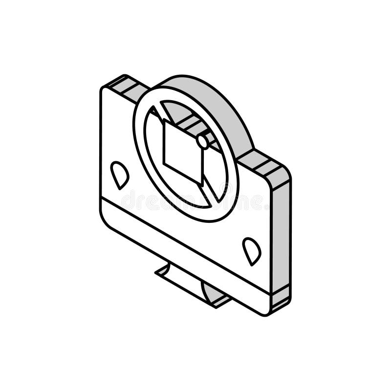 In Transit Parcel Status Isometric Icon Vector Illustration Stock ...