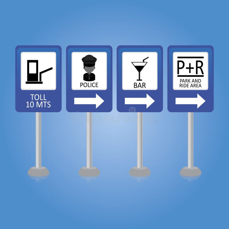Transit signals stock illustration. Illustration of information - 61460683