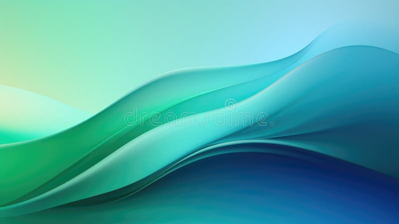 Transition Blue and Green Backgrounds Stock Illustration - Illustration ...