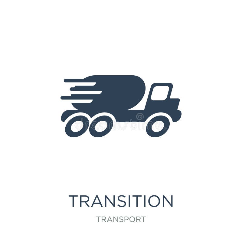 Transition Icon In Trendy Design Style. Transition Icon Isolated On ...