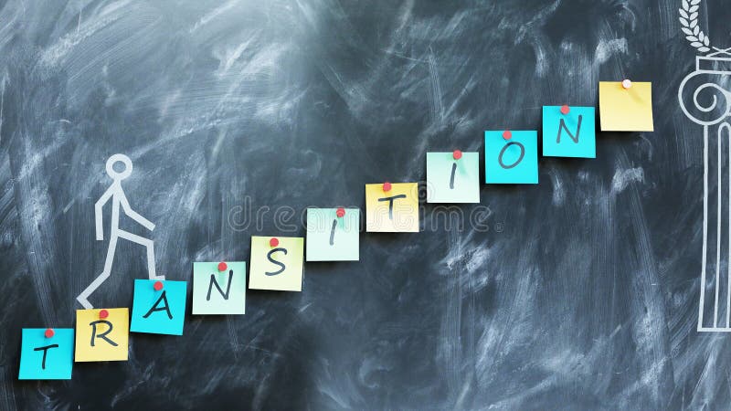Transition Make Steps To Success Stock Illustration - Illustration of ... Transition Make Steps To Success Stock Illustration - Illustration of ...