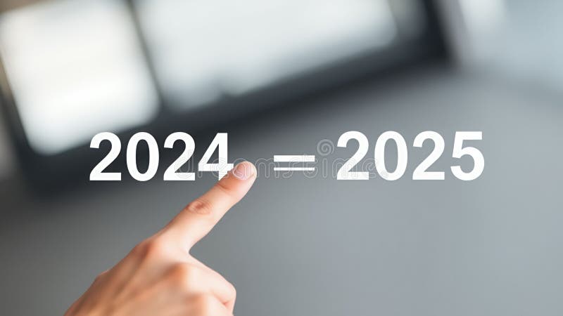 Transition from 2024 To 2025 with Equality and Progress Stock ...