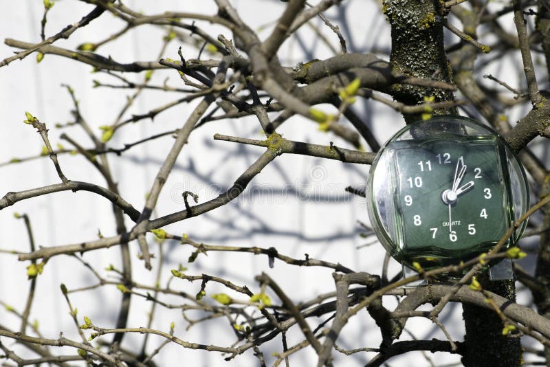 The Transition To Summer Time, the Arrival of Spring, the Clock on the ...