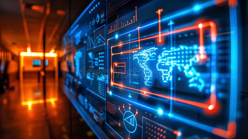 Transitioning To Digital Ballots: Glowing Icons on Electronic Voting ...