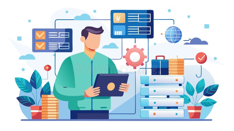 They Translate Complex Business Requirements into a Robust and Secure it Infrastructure Stock ...