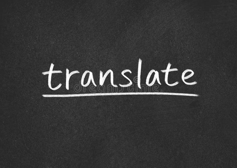 Translate stock photo. Image of text, conceptual, word - 196809128