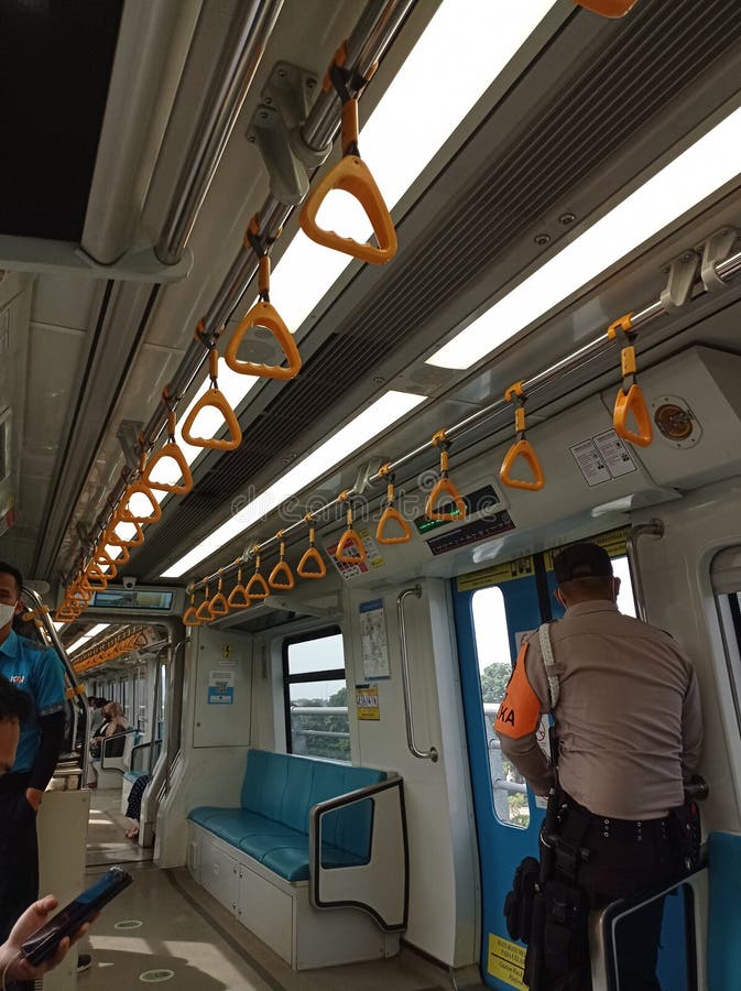 Translate [iin the Sriwijaya Palembang MRT Train Editorial Photo ...