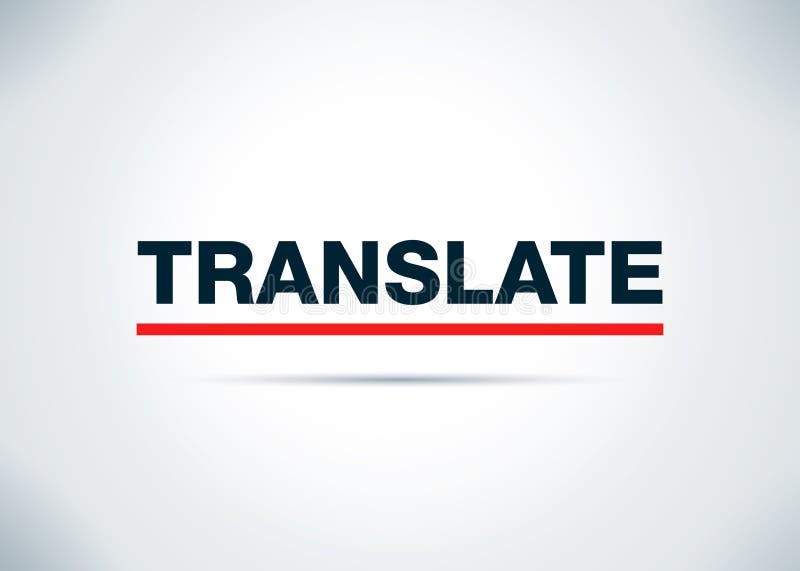 Translate Red Banner Abstract Background Stock Illustration ...