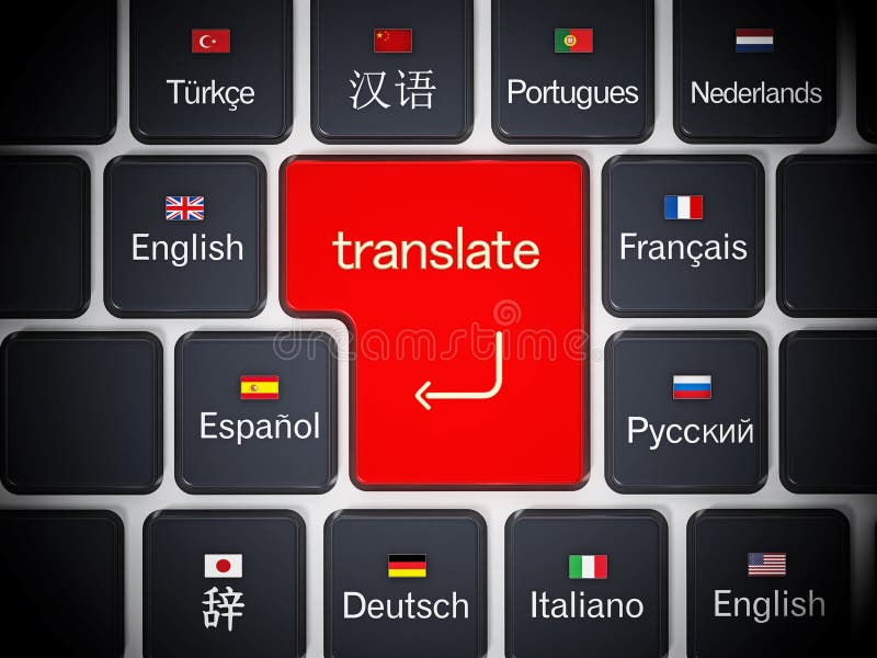 International Country Flags on the Globe Stock Illustration ...