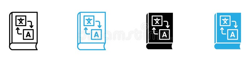 Translation Icon Ideal for Language and Communication Designs Stock ...
