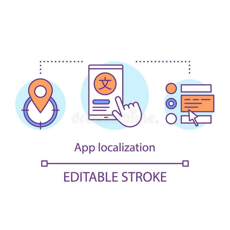 Localization Application Stock Illustrations – 213 Localization ...