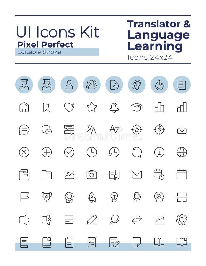 Translator Symbols Stock Illustrations – 140 Translator Symbols Stock ...