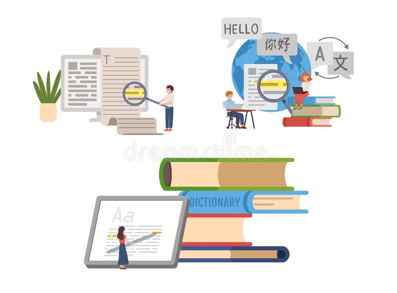 Multilingual Translation Map Concept Stock Illustrations – 82 ...