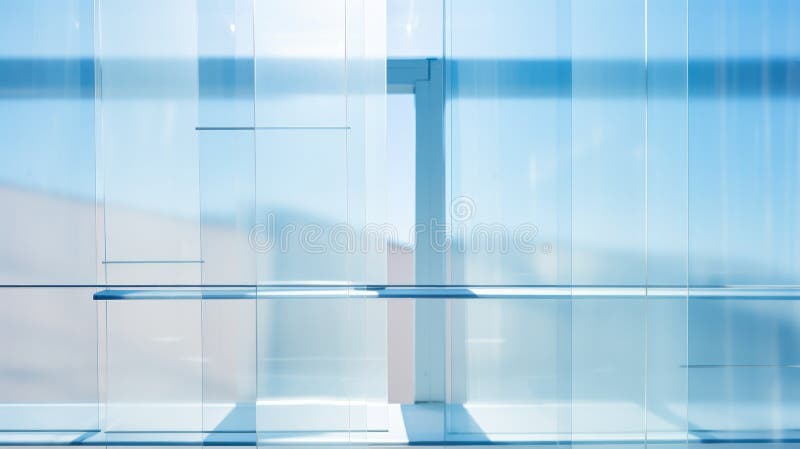 Translucency, Transparency and Lighting Concept. Simple Geometric ...